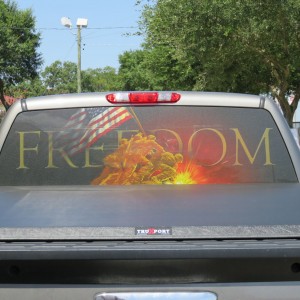 Rear Window Graphics - TopperKING : TopperKING | Providing all of Tampa ...