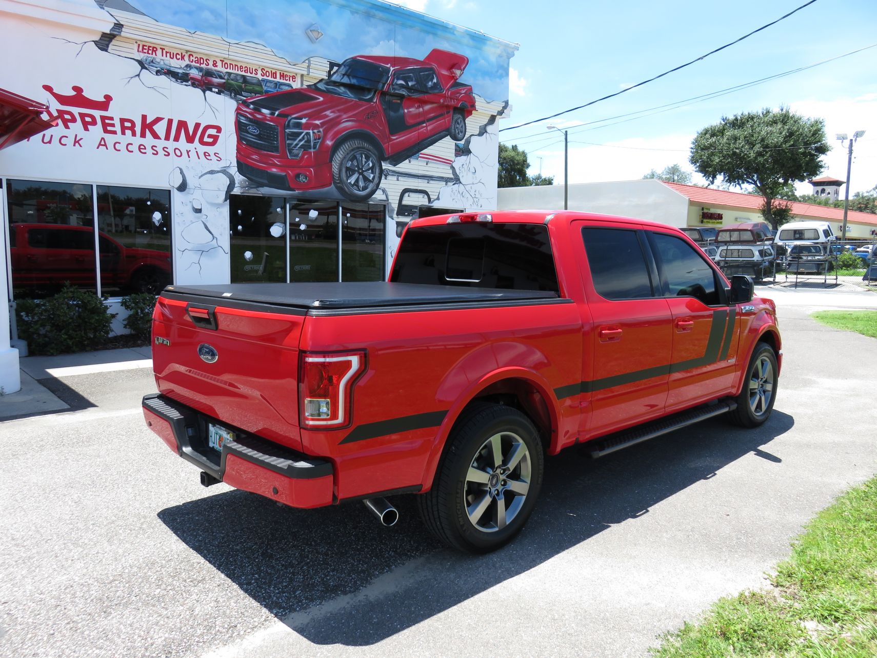 2017 Red Ford F150 Graphics - TopperKING : TopperKING | Providing all ...