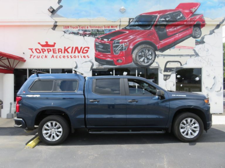 2020 Blue Chevy Silverado LEER 180 - TopperKING : TopperKING | Providing all of Tampa Bay with ...