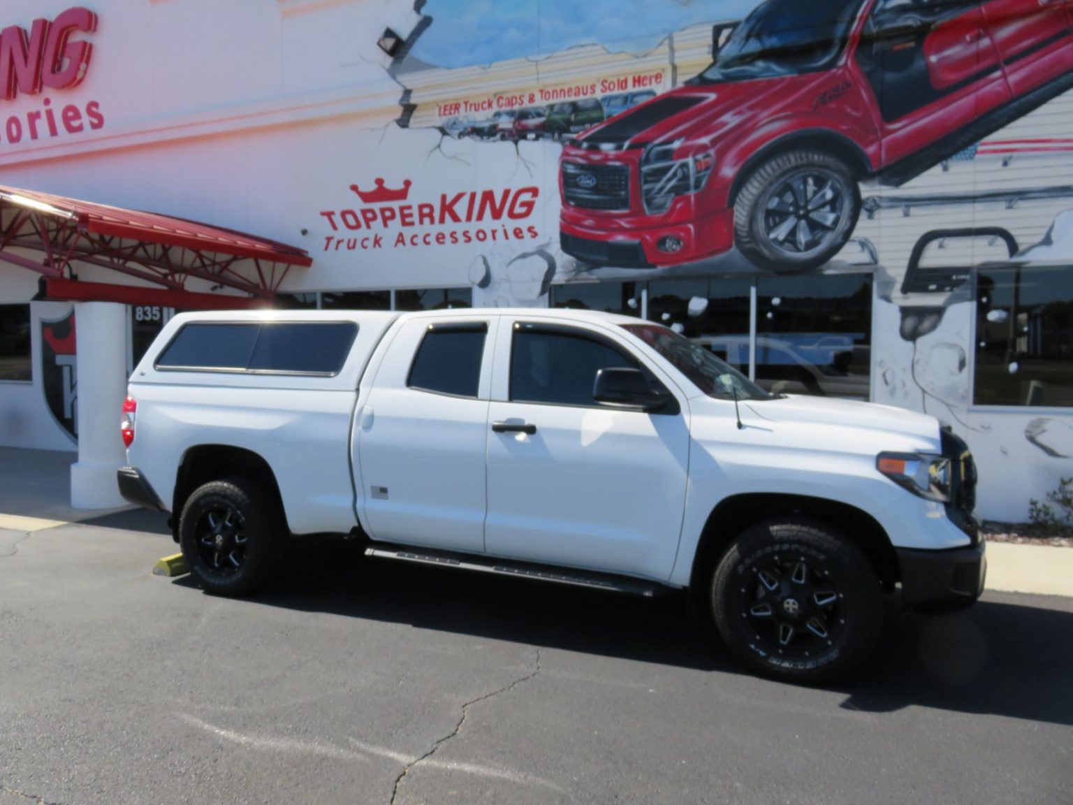2020 White Toyota Tundra Ranch Sierra - TopperKING : TopperKING ...