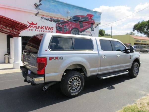 2021 Silver Ford F250 LEER 100XR - TopperKING : TopperKING | Providing ...