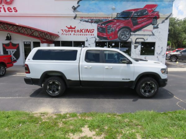 2021 White Dodge RAM LEER 100XQ - TopperKING : TopperKING | Providing ...