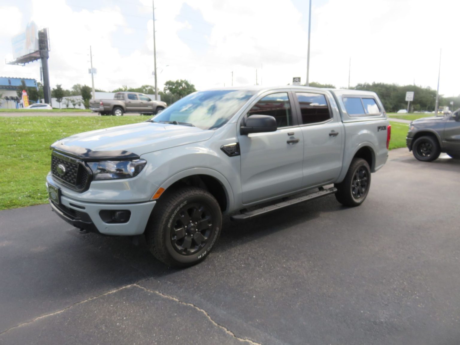 2022 cactus gray Ford Ranger with TK Defender Topper - TopperKING ...
